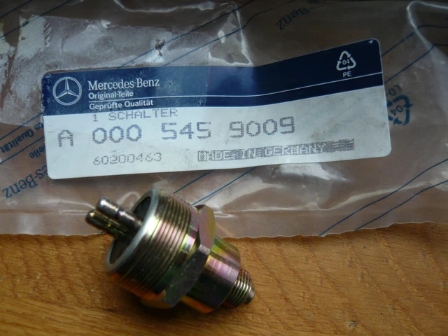 BREMSLICHTSCHALTER MERCEDES BENZ Original A 000 545 9009 EUR 5,00 ...