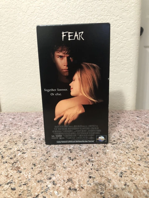 FEAR VHS TAPE 1996 Mark Wahlberg, Reese Witherspoon, Alyssa Milano £4. ...