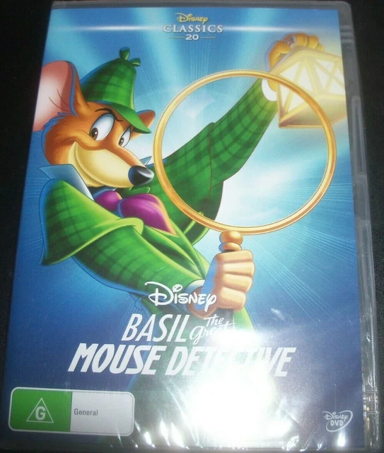 BASIL THE GREAT Mouse Detective - Disney (Australia Region 4) DVD - New ...