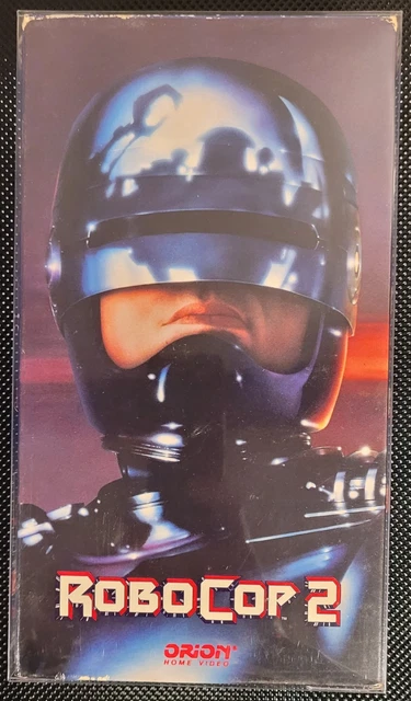 ROBOCOP 2 VHS Alex J. Murphy Orion Home Video Vintage Sci-Fi Action ...