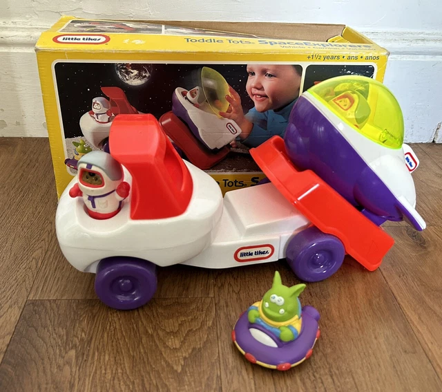 LITTLE TIKES COMPLETE Boxed Toddle Tots Space Explorers Vehicle Set ...
