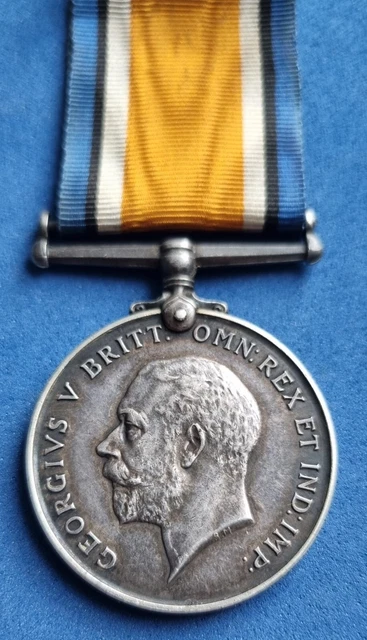 WW1 BRITISH WAR Medal - New Zealand NZEF (Matangi) Invalided in France ...