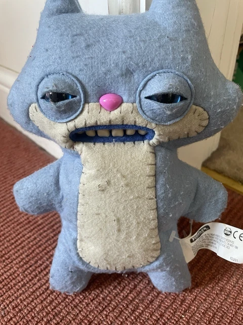 FUGGLER SKETCHY SQUIRREL Periwinkle Blue Monster Soft Toy £5.92 ...