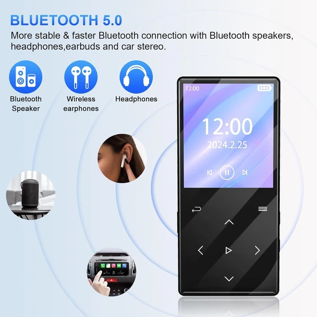 128GB BLUETOOTH MP3 Player HiFi Sound FM Speaker Recorder £166.99 ...