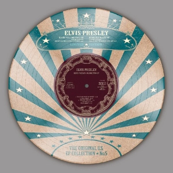 ELVIS PRESLEY - Us Ep Collection Vol.5 (10 '' Picture Disc) Vinyl Ep ...
