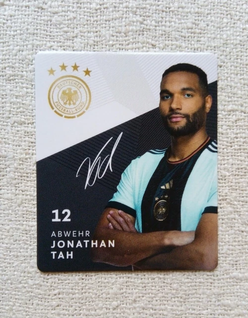 REWE DFB TRADING Card Football World Cup 2022 12 Jonathan Tah NEW Mau ...