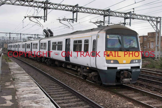 UK RAILWAY PHOTOGRAPH Of Emu Class 321 321435. Rmemu-40 £1.70 - PicClick UK