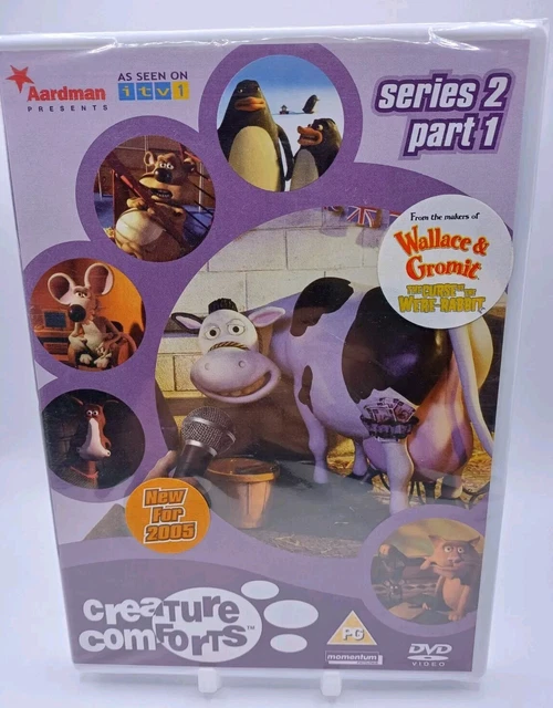 CREATURE COMFORTS SERIES 2 Part 1 DVD Comedy ANIMATION NEW £2.50 ...
