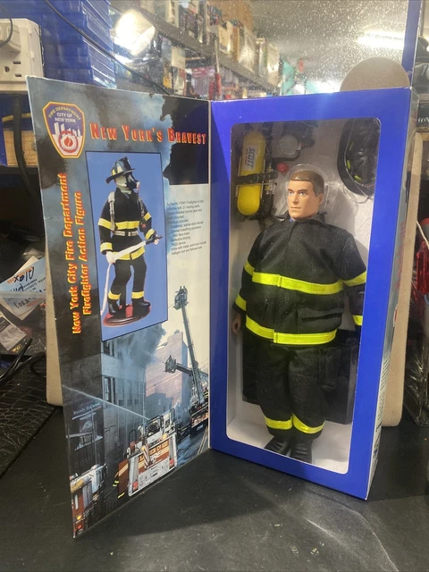 NEW YORK CITY Fire Department FDNY Firefighter Action Figure 911 ...
