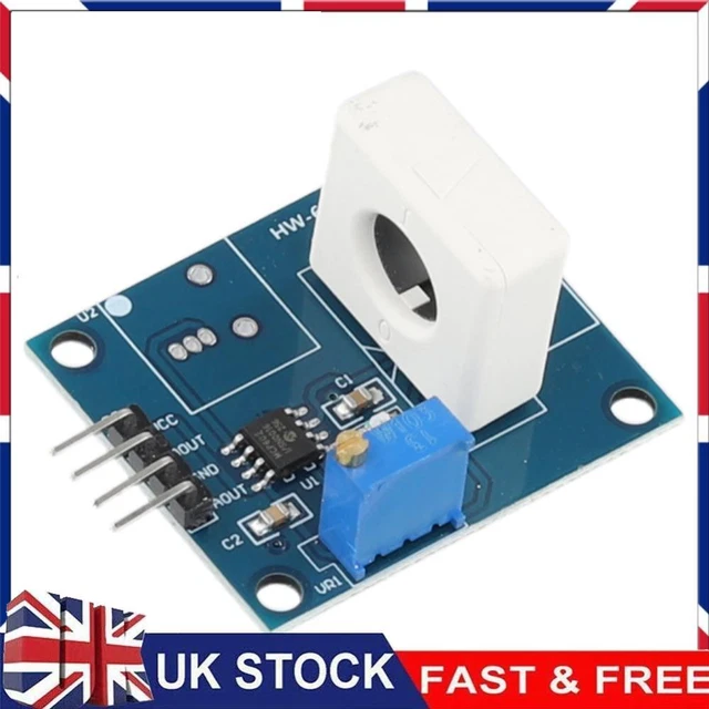 WCS1800 HALL CURRENT Sensor LM393 Hall Current Detection Sensor Module DC 5V 35A £9.69 - PicClick UK