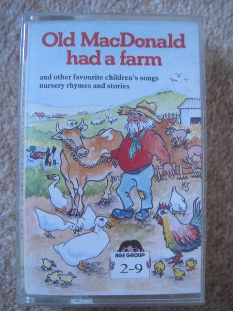 OLD MACDONALD HAD a farm audio cassette tape - tape tested £1.00 ...