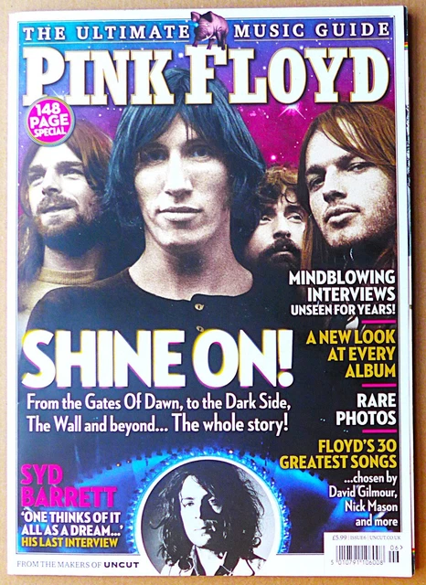 THE ULTIMATE MUSIC GUIDE PINK FLOYD 148 page special UNCUT issue 6 SYD ...
