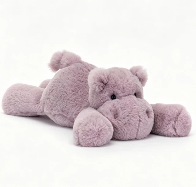 NEW JELLYCAT TINY Smudge Hippo Soft Plush Toy w Dust Bag + Ship £16.99 ...