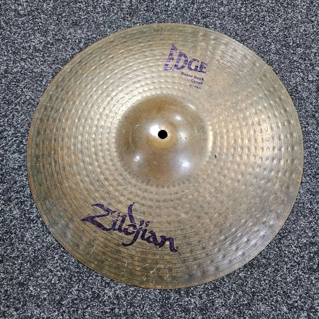 CRASH CYMBAL 16& Zildjian Edge Razor Rock USED! RKRZR080725 £99.00 ...