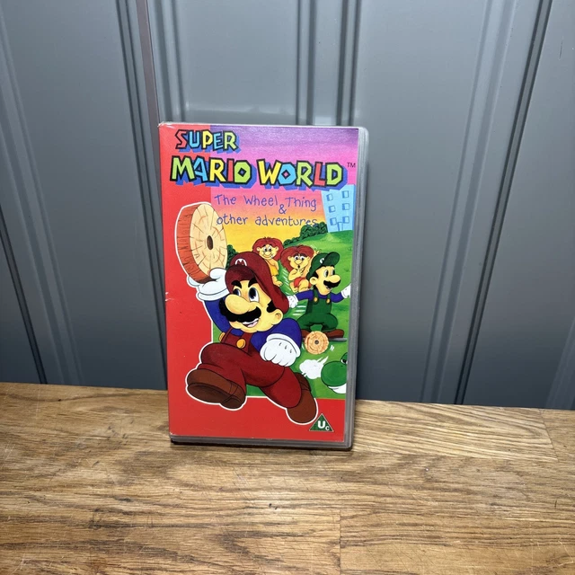 SUPER MARIO WORLD - Vhs Video - The Wheel Thing & Other Adventures ...