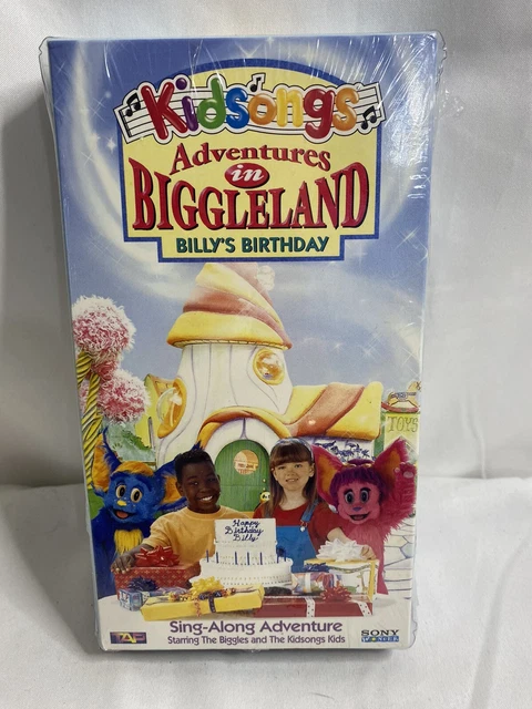 KIDSONGS ADVENTURES IN Biggleland Billys Birthday (VHS, 1998) neuf ...