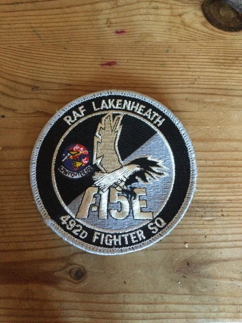 USAF RAF LAKENHEATH 492D Madhatters F-15E Eagle Squadron Patch £10.00 ...