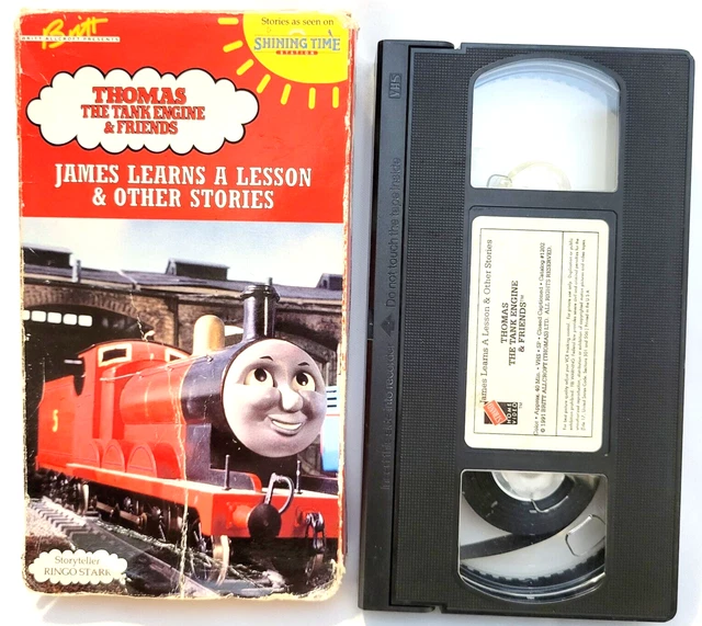 THOMAS THE TANK Engine James Learns a Lesson & Other Stories VINTAGE ...