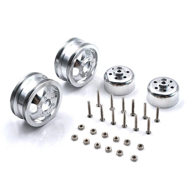 FOR WPL RC Truck Wheel Hub Adapter Set 1 16 Scale Made of Metal 5mm Hex ...
