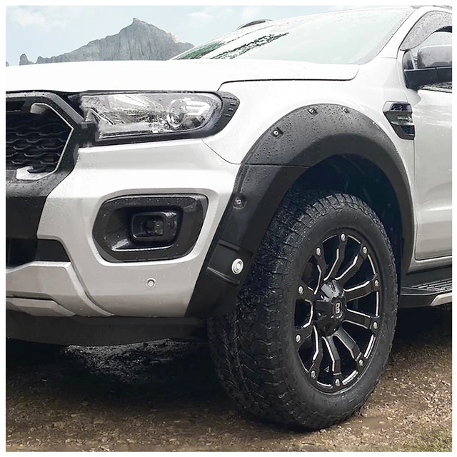 35MM WIDE WHEEL Arches Fender Flares Body Kit For Ford Ranger 2019-2022 ...