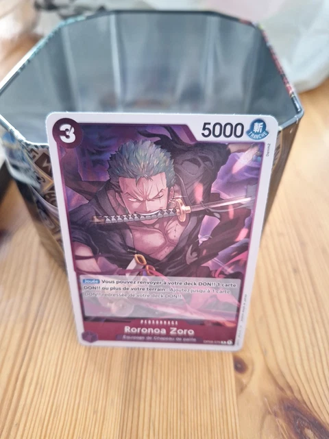 CARTE ONE PIECE Francaise Op09-076 Roronoa Zoro Rare Fr Mint Op09 EUR 1 ...