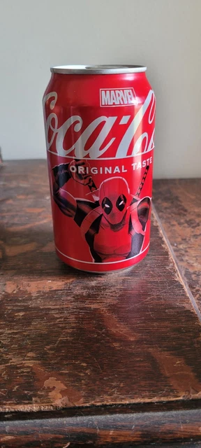 NEW LIMITED EDITION MARVEL DEADPOOL COCA COLA ORIGINAL 12 FLOZ (355mL ...
