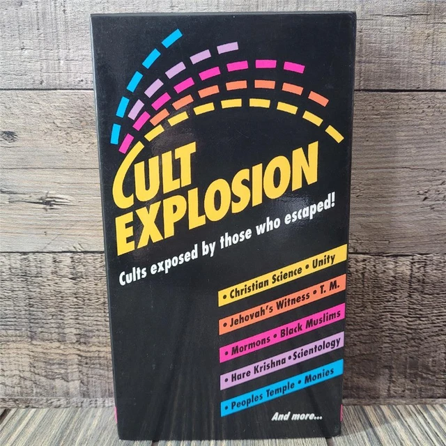 RARE! CULT EXPLOSION 1980s VHS Satanic Panic Charles Manson Occult ...