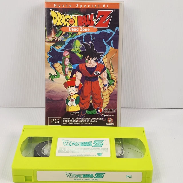 DRAGONBALL Z: DEAD Zone VHS Tape Amine Very Good Condition 2001 Japan £ ...