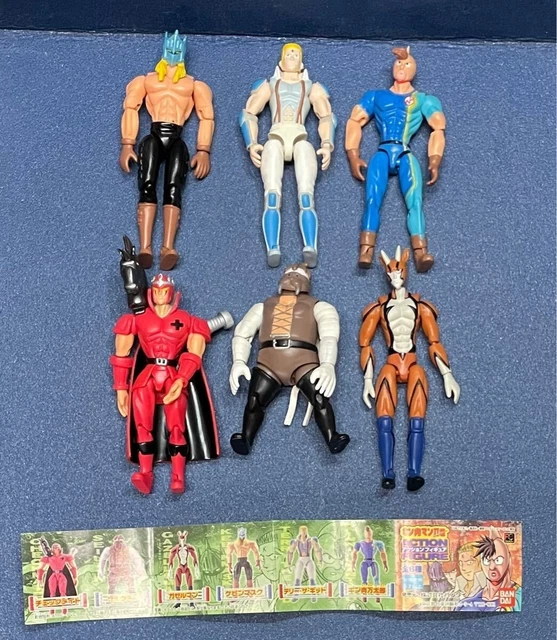BANDAI KINNIKUMAN II Action Figures All 6 Types Comp Set Checkmate £45. ...