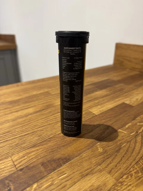 INFUSD SUPER GREENS, Pineapple Effervescent Tablets, 15 Count, 63g £3.30 - PicClick UK