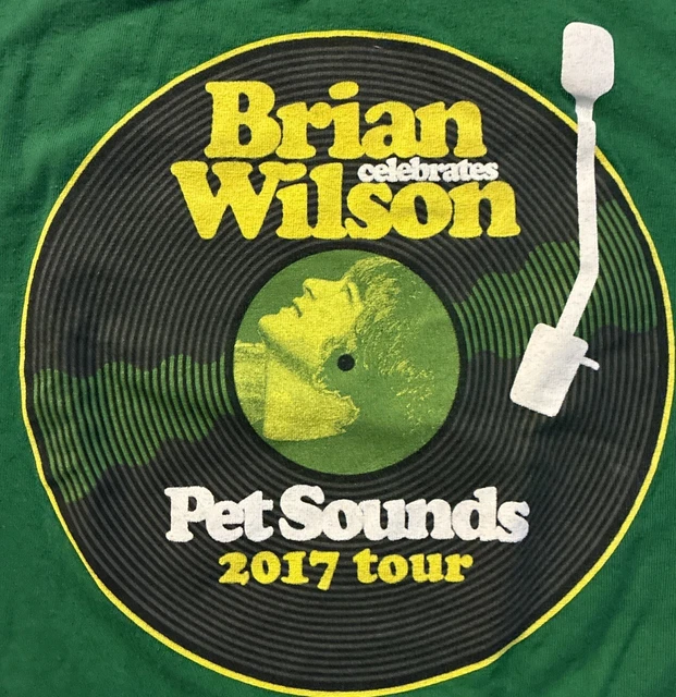 BRIAN WILSON CELEBRATES Pet Sounds 2017 One Side Green all size shirt ...