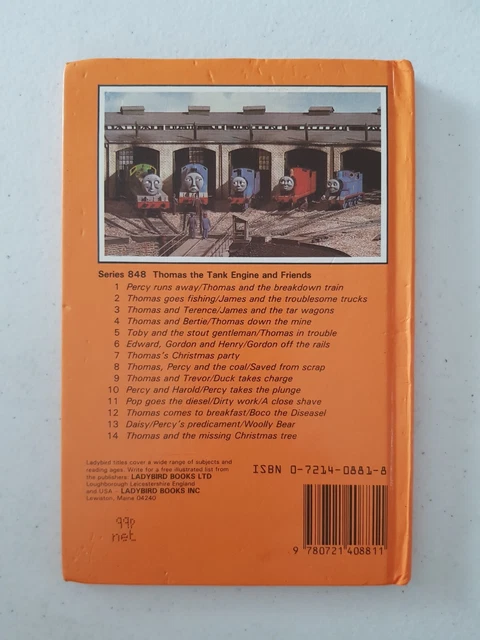 THOMAS THE TANK Engine & Friends Book - #2 James & Troublesome Trucks ...