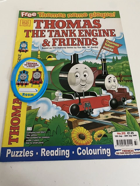 VINTAGE THOMAS THE Tank Engine & Friends Magazine 15th Sep 28th Sep ...