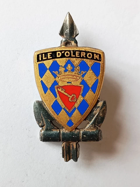 INSIGNE MARINE ILE d'OLERON, Transport, Augis, Indochine EUR 7,50 - PicClick FR