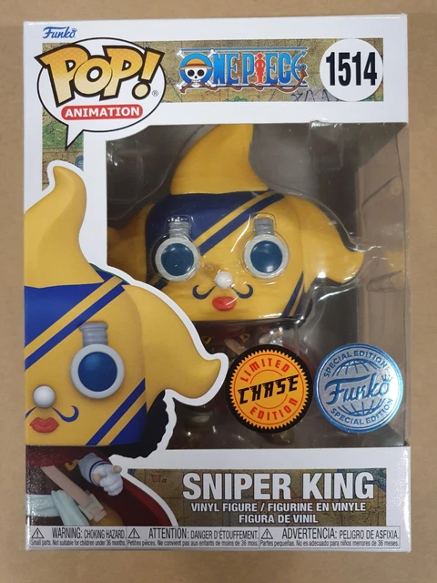 FIGURINE FUNKO POP One Piece Sniper King Chase Limited Edition #1514 ...