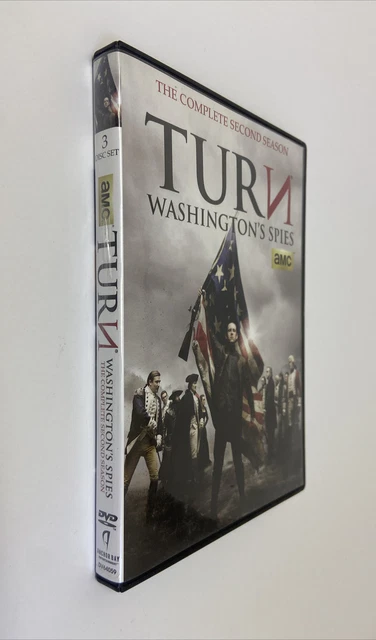 TURN WASHINGTONS SPIES Second Season 2 (3-Disc DVD Region 1, 2015) Very ...