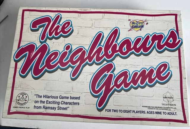 THE NEIGHBOURS BOARD Game 1988 Complete With Everything £5.00 - PicClick UK