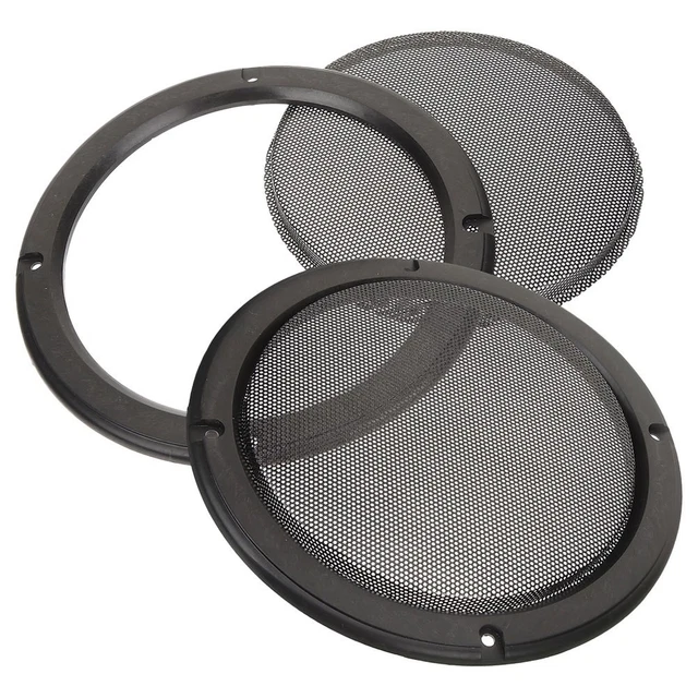 2 PCS METAL Speaker Grill Covers 5 Inch Mesh Guard for Car Audio ...