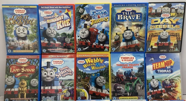 X20 THOMAS THE Tank Engine & Friends DVD Bundle Job Lot Hit Mattel ...