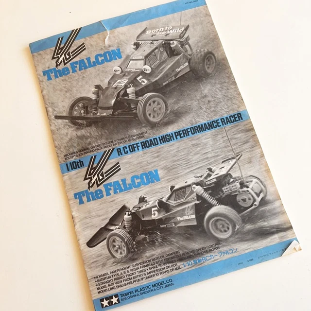 TAMIYA FALCON RC car user manual - Tamiya Falcon instructions £22.50 ...