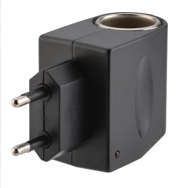 AC WALL OUTLET To 12V DC Conversion Car Socket Adapter Cell Phone ...