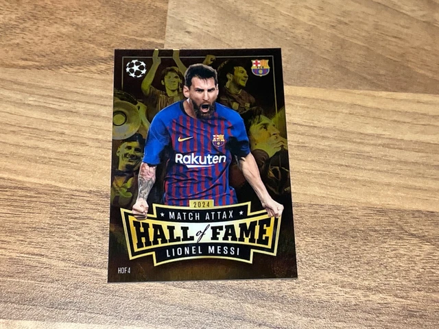 MATCH ATTAX 2024/2025 LIONEL MESSI HALL OF FAME HDF4 £13.99 - PicClick UK
