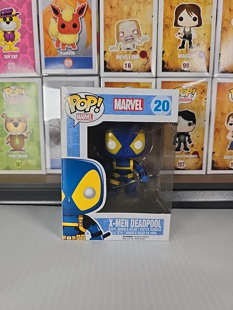 FUNKO POP! MARVEL Deadpool #20 X-Men Blue Suit EUR 23,55 - PicClick FR