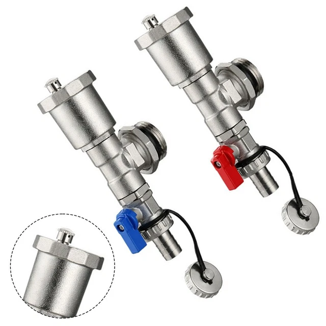 AUTOMATIC DRAIN QUICK Bleeder For Manifold Installation Ball Valve ...