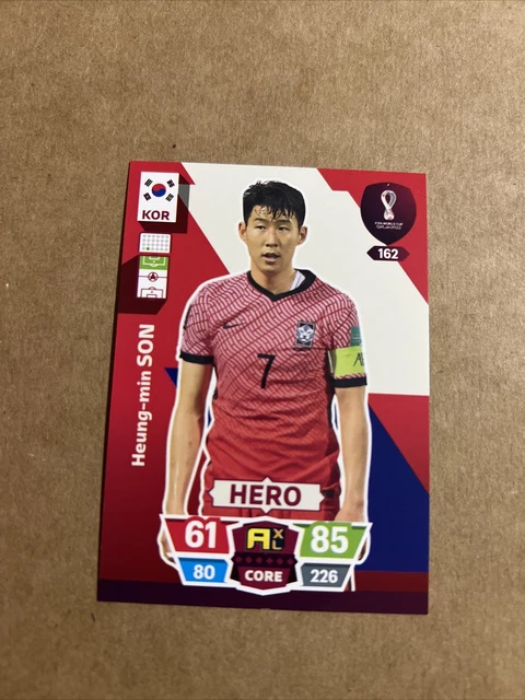 FIFA WORLD CUP qatar 2022 Heung Min Son HERO card # 162 new Condition £ ...