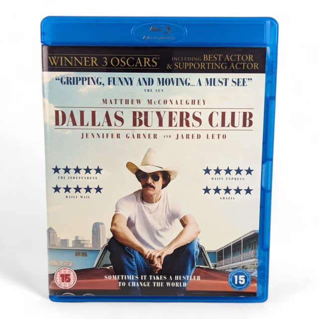 DALLAS BUYERS CLUB Blu-ray Region B Matthew McConaughey Jared Leto £3. ...