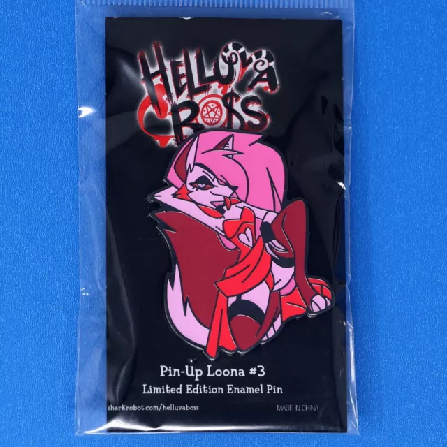 HELLUVA BOSS PIN-UP Loona #3 LIMITED EDITION Enamel Pin Vivziepop ... HELLUVA BOSS PIN-UP Loona #3 LIMITED EDITION Enamel Pin Vivziepop ...