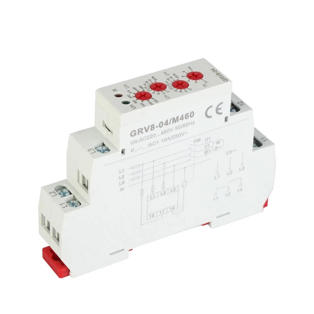3-PHASE VOLTAGE MONITORING Relay Phase Sequence Phase Failure ...
