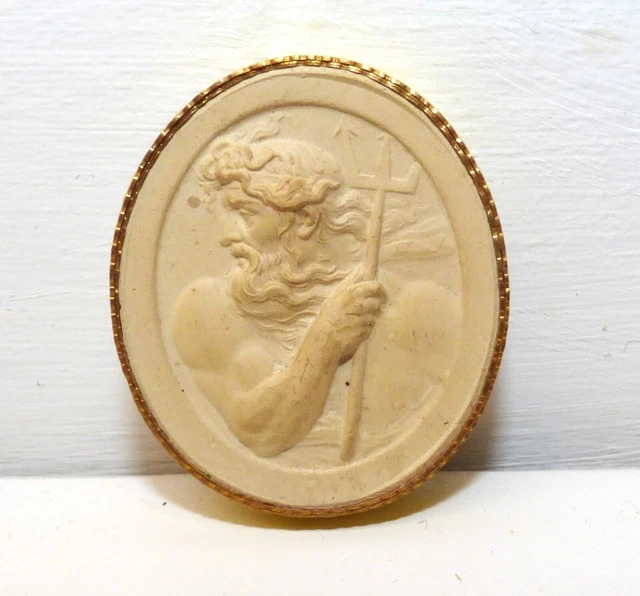 ANTIQUE VICTORIAN GRAND Tour Tassie Plaster Intaglio Cameo Depicting ...