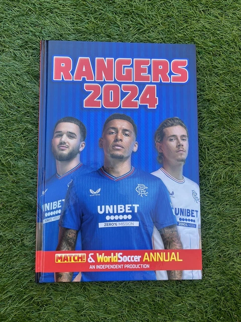 GLASGOW RANGERS FC 2024 Club Annual Book £11.99 - PicClick UK